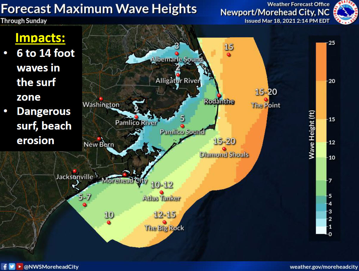 Coastal Flood Warning In Effect Ocean Overwash Possible Through The