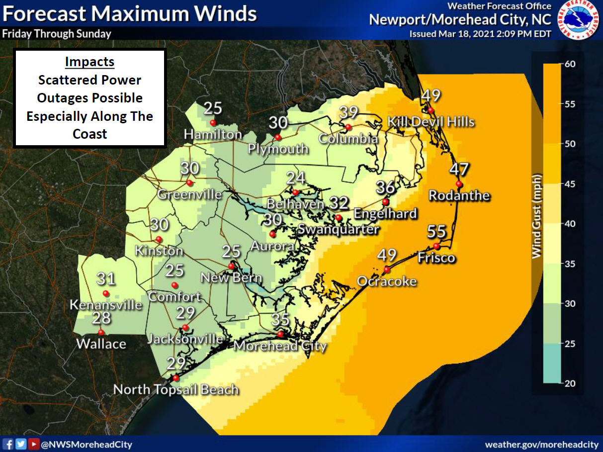 Coastal Flood Warning In Effect Ocean Overwash Possible Through The
